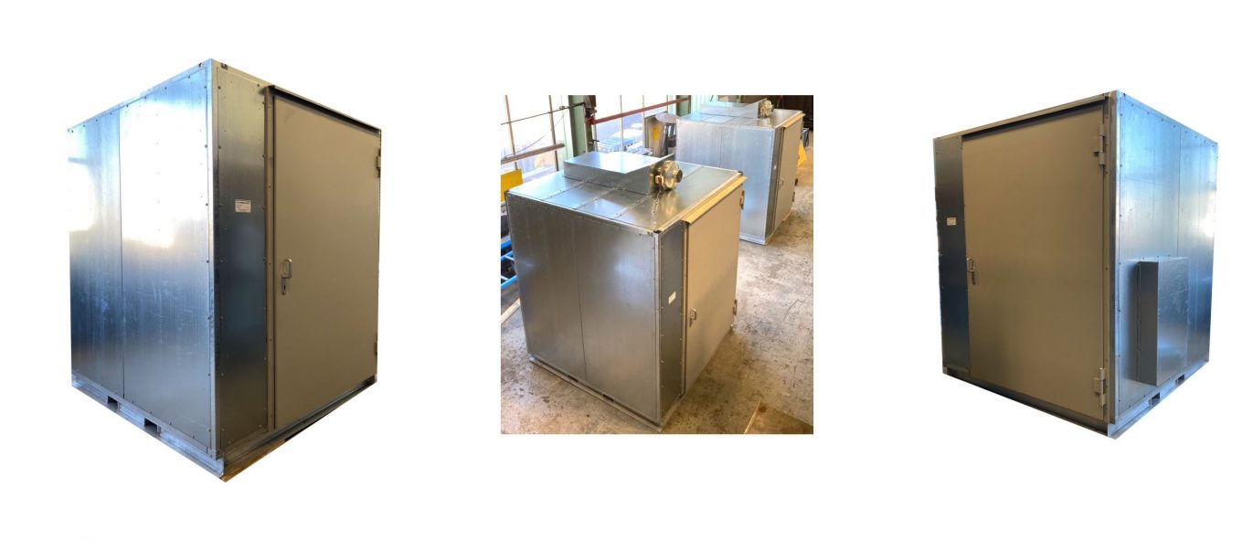 Mobile soundproof booths in container design - G+H Group