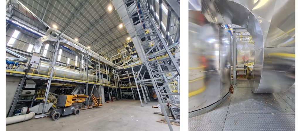 New construction of a glass recycling plant - G+H Group