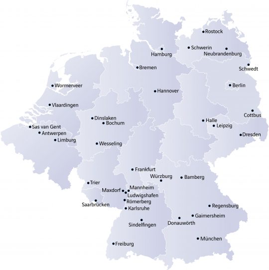 Standorte - G+H Group